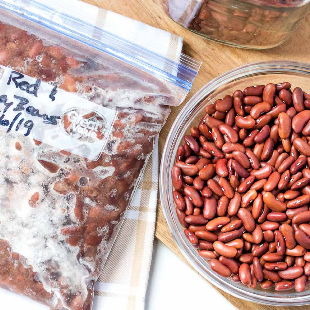 How To Cook Dried Beans for the Freezer – Add Salt & Serve
