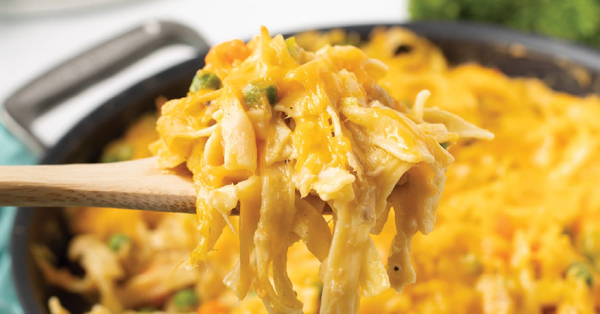 Cheesy Tuna Casserole – Add Salt & Serve