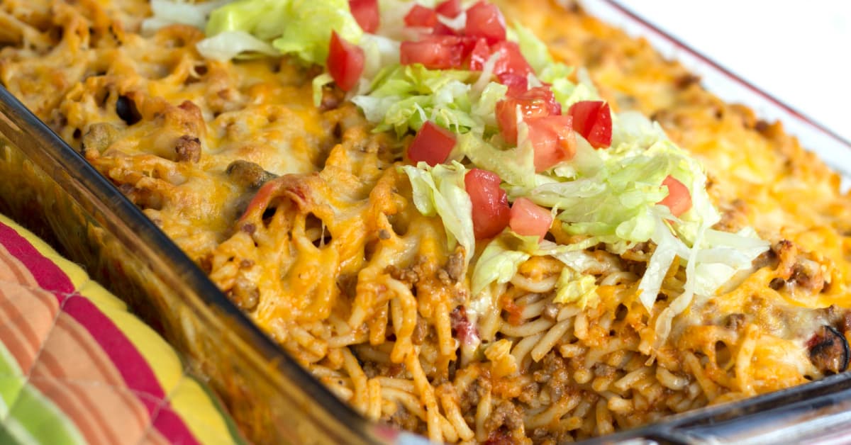 Baked Southwestern Spaghetti – Add Salt & Serve