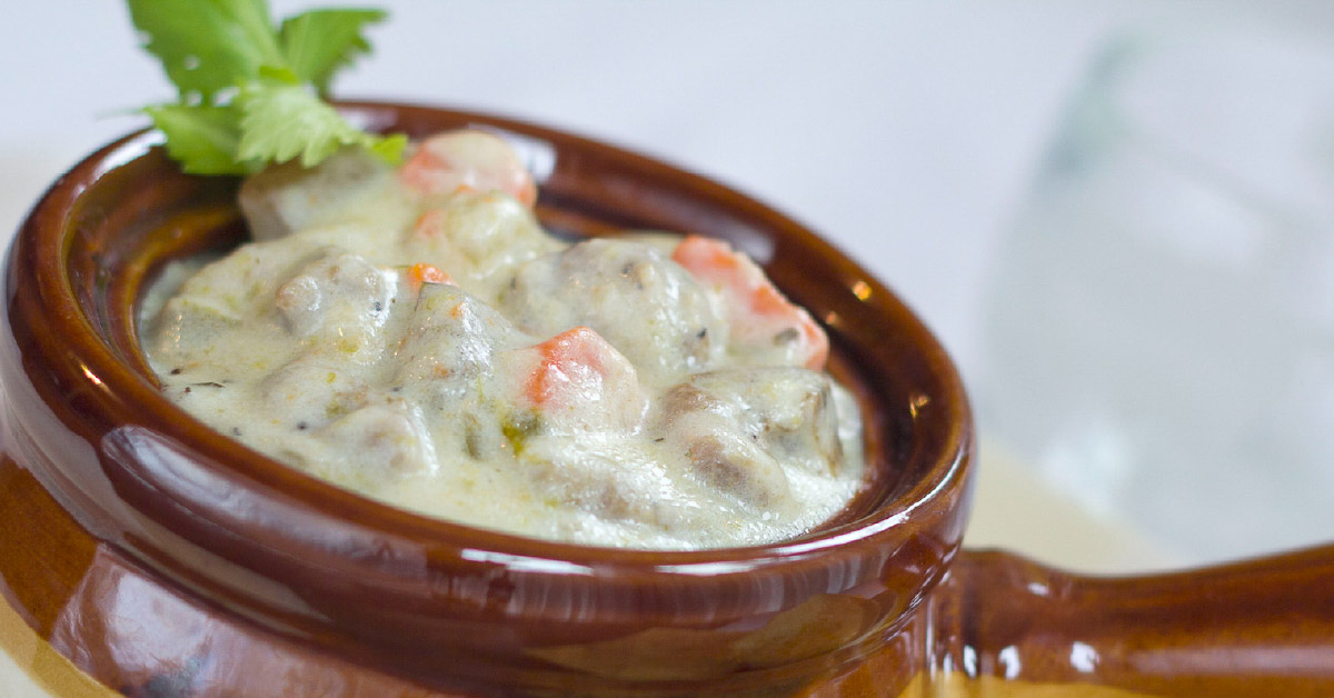 Crockpot Creamy Bratwurst Stew – Add Salt & Serve