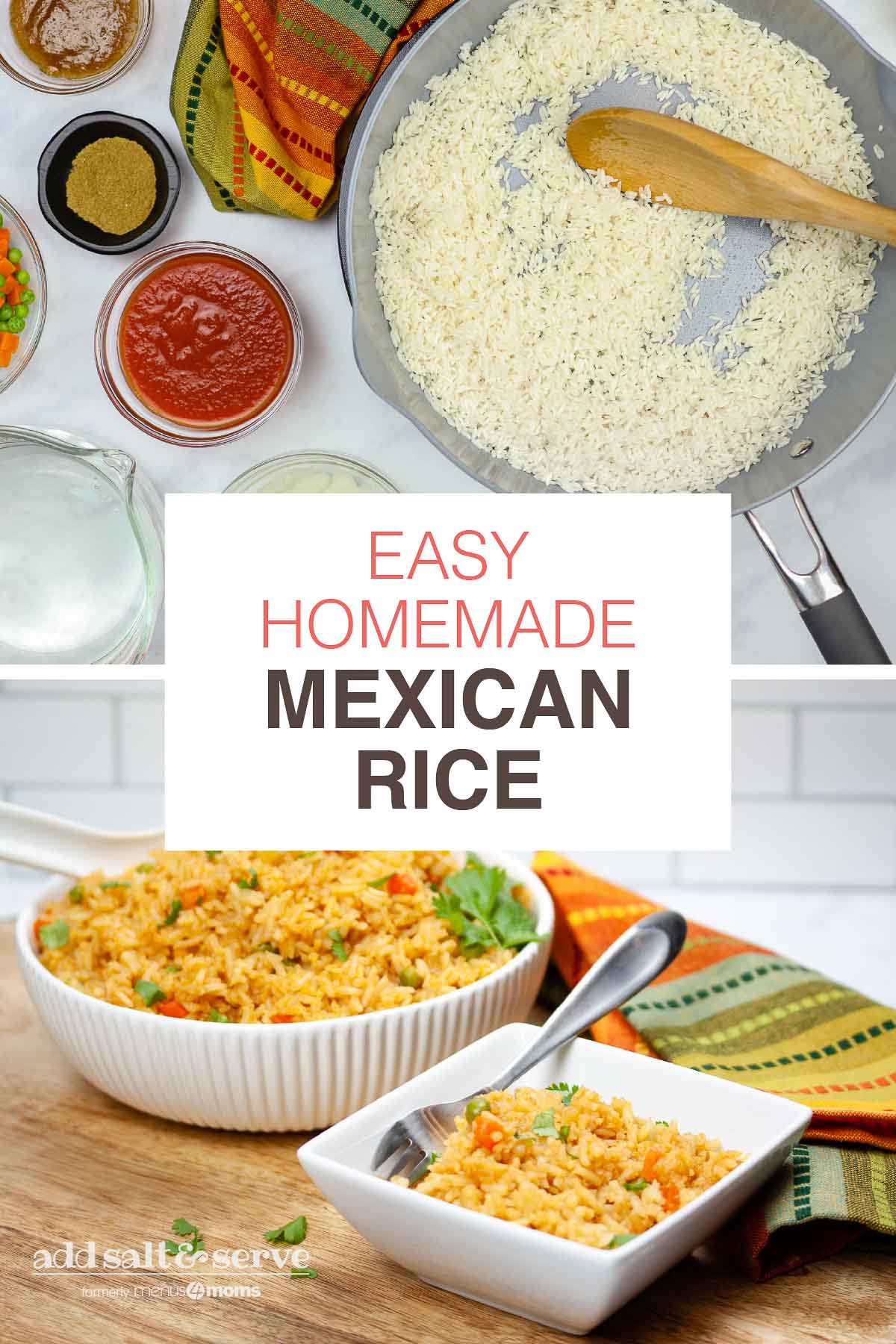 Mexican Rice with Vegetables – Add Salt & Serve